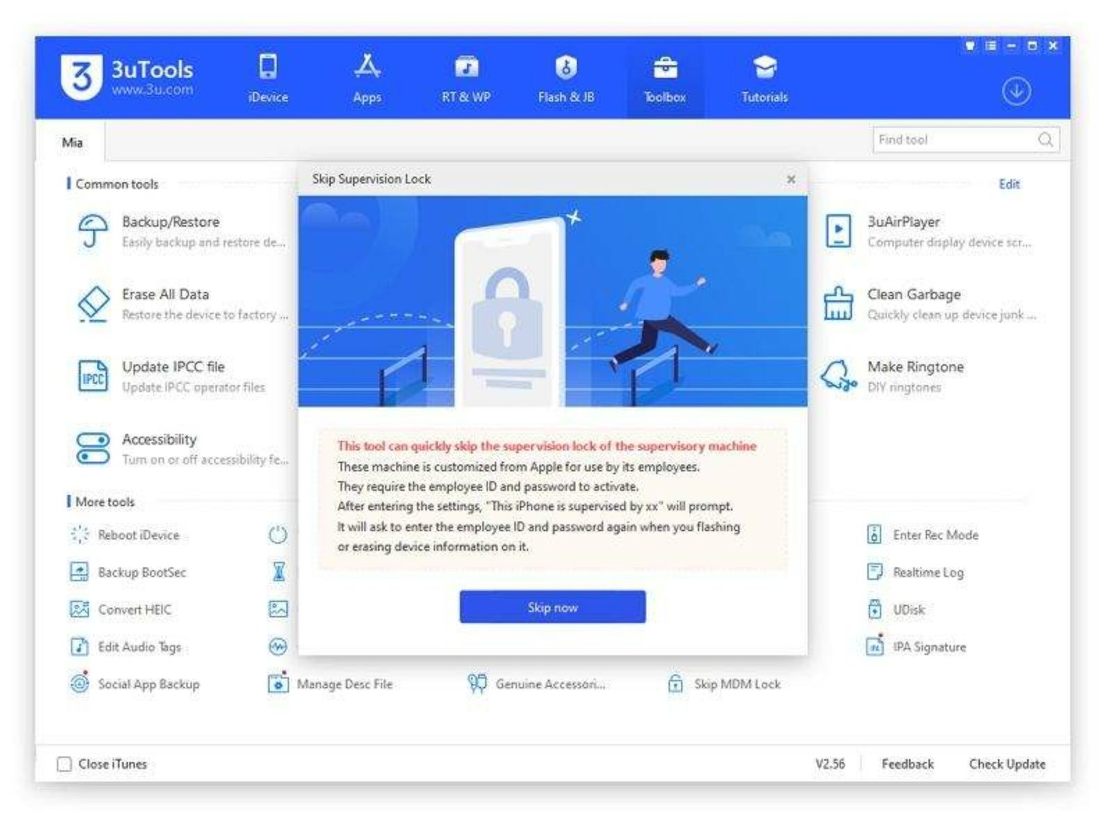 How to Use 3uTools to Bypass MDM Lock [iOS 16 Supported]